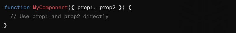 Ajay SHEOKAND on LinkedIn: #reactjs #destructuring # ... Ajay SHEOKAND on LinkedIn: #reactjs #destructuring # ...