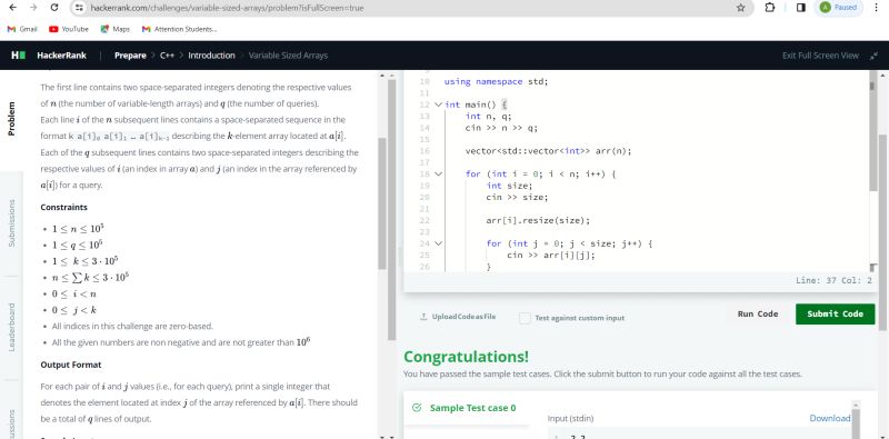 Day 76 of #100DaysOfCode: C++ enthusiast | Aashish Ranjan posted on the ... Day 76 of #100DaysOfCode: C++ enthusiast | Aashish Ranjan posted on the ...