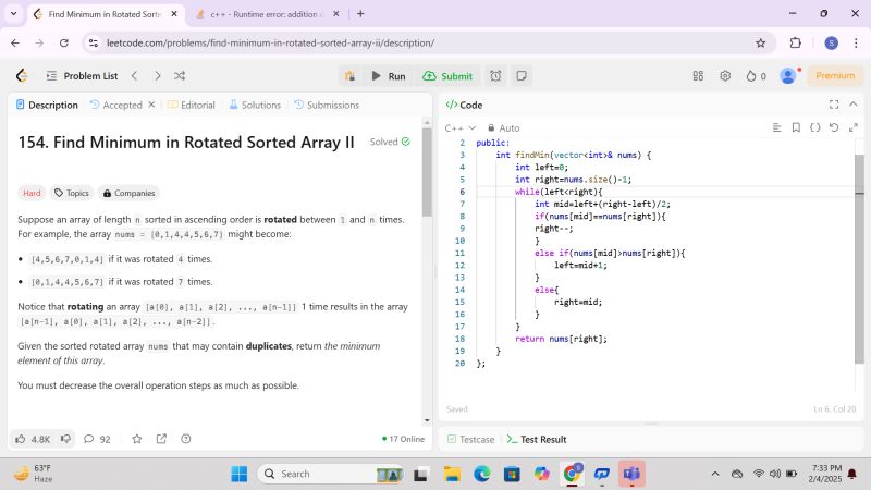 #leetcode #binarysearch #problemsolving #codingjourney #btechcse ... #leetcode #binarysearch #problemsolving #codingjourney #btechcse ...