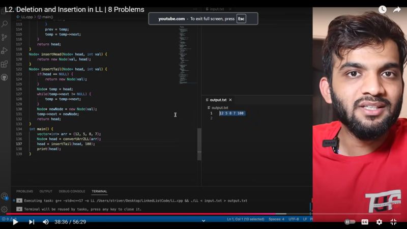 Utkarsh Tiwari on LinkedIn: #day45_dsa #linkedinlearning #codingjourney ... Utkarsh Tiwari on LinkedIn: #day45_dsa #linkedinlearning #codingjourney ...