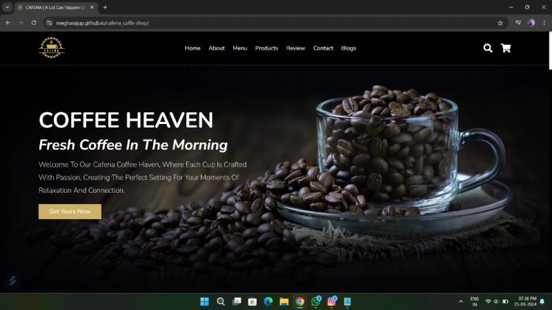 Megha Abhin on LinkedIn: #webdevelopment #coffeeshop #html #css #javascript Megha Abhin on LinkedIn: #webdevelopment #coffeeshop #html #css #javascript