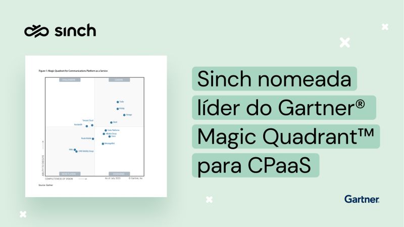 Sinch Engage no LinkedIn: #gartner #gartnermagicquadrant #cpaas #wearesinch Sinch Engage no LinkedIn: #gartner #gartnermagicquadrant #cpaas #wearesinch