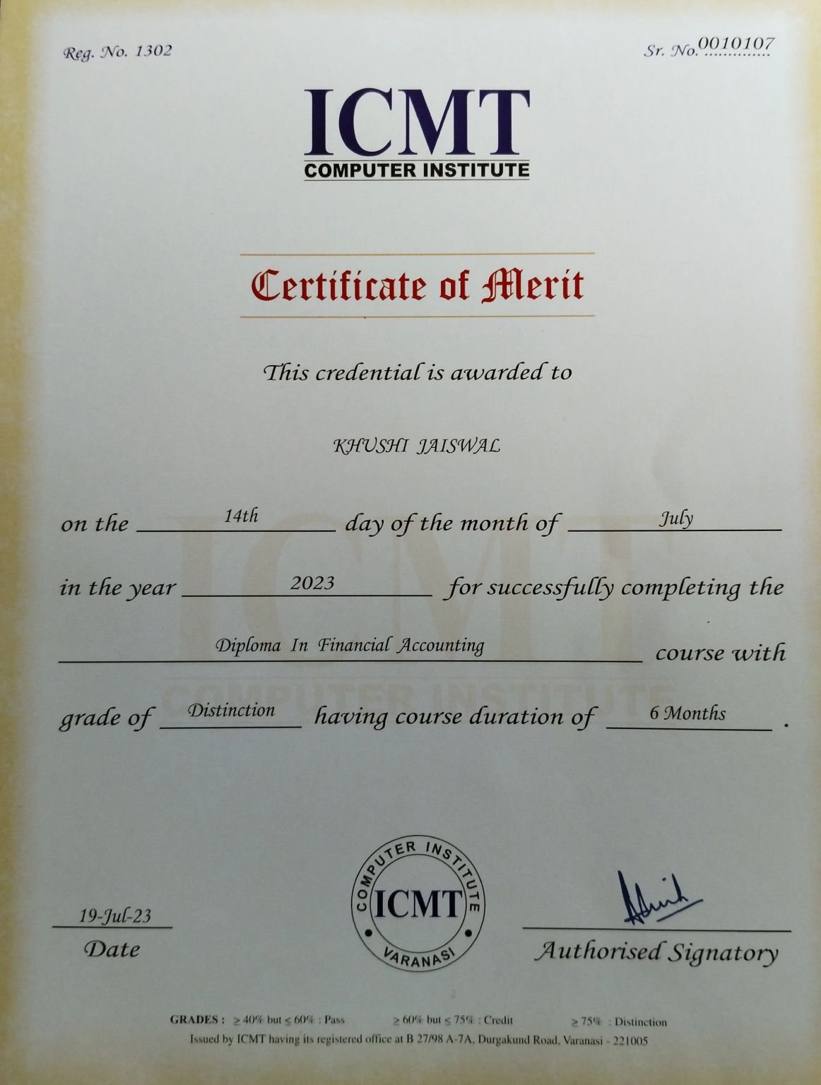 Khushi Jaiswal on LinkedIn: Better late than never! Sharing my Diploma ... Khushi Jaiswal on LinkedIn: Better late than never! Sharing my Diploma ...