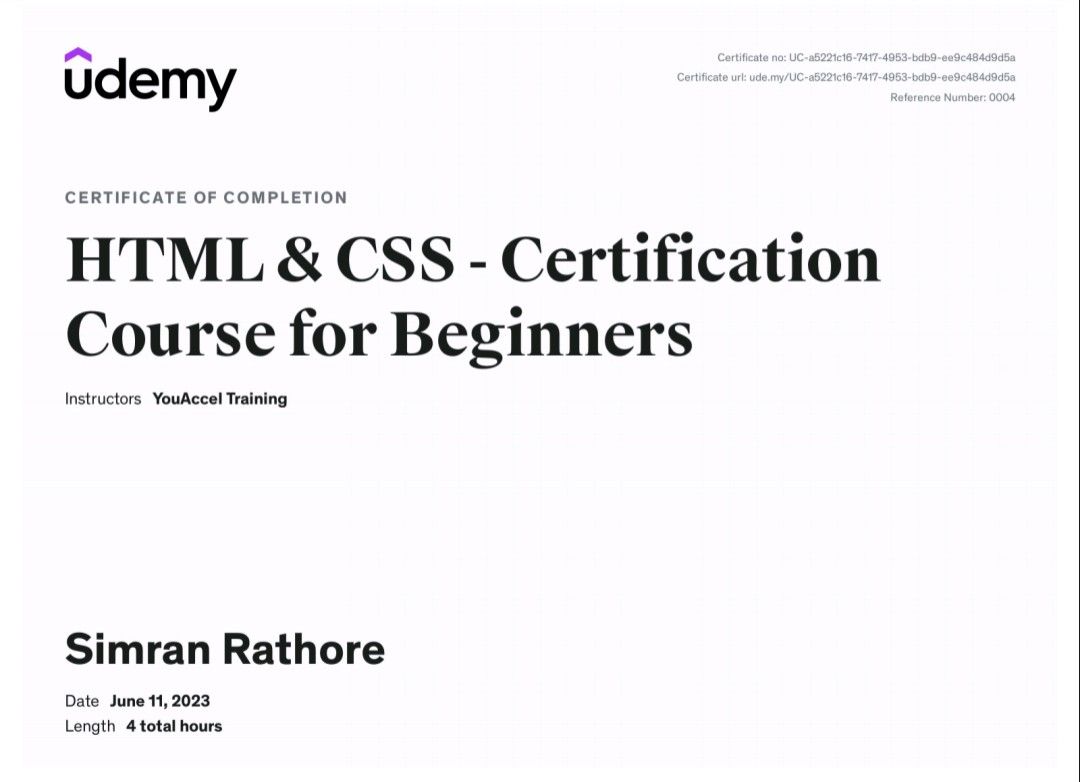 Simran Rathor on LinkedIn: #html #css Simran Rathor on LinkedIn: #html #css
