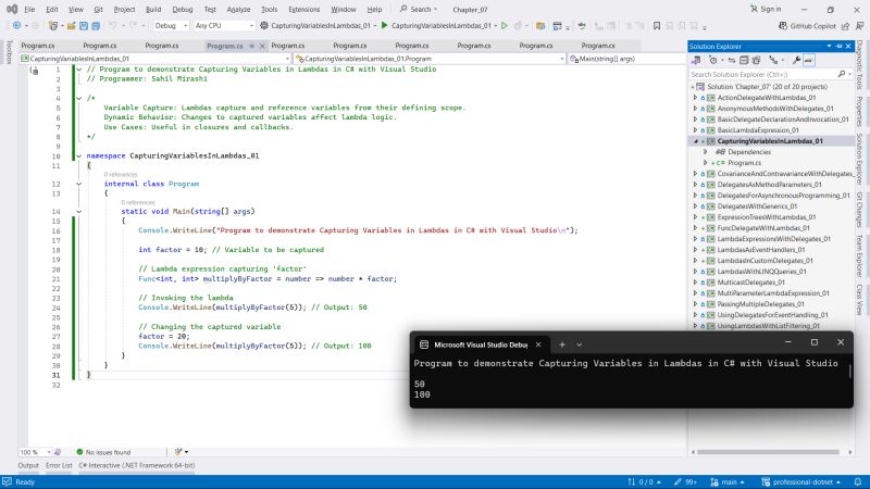 Sahil Mirashi on LinkedIn: #programming #coding #visualstudio #dotnet # ... Sahil Mirashi on LinkedIn: #programming #coding #visualstudio #dotnet # ...