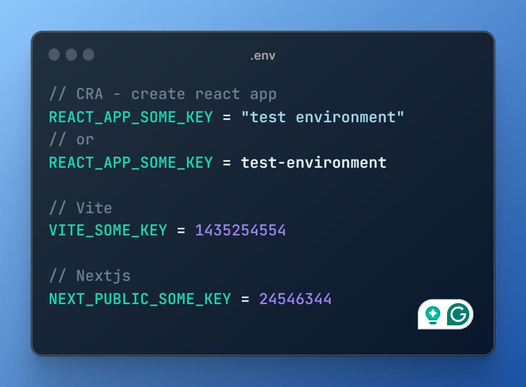 How to set the environment variable in react | Hansraj Singh Tomar ... How to set the environment variable in react | Hansraj Singh Tomar ...