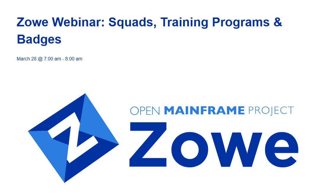 #zowe #ibmz #mainframe #opensource #opensourcecommunity… | Darren Surch #zowe #ibmz #mainframe #opensource #opensourcecommunity… | Darren Surch
