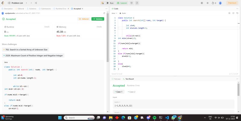 Join the #100DaysChallenge of LeetCode | Arpit Jain posted on the topic ... Join the #100DaysChallenge of LeetCode | Arpit Jain posted on the topic ...