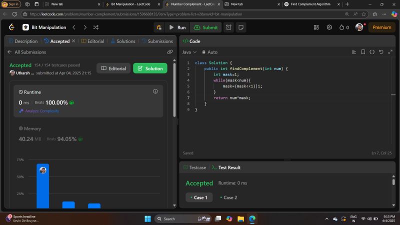 #day188_dsa #dsa #bitmanipulation #java #strivera2z #100daysofcode ... #day188_dsa #dsa #bitmanipulation #java #strivera2z #100daysofcode ...