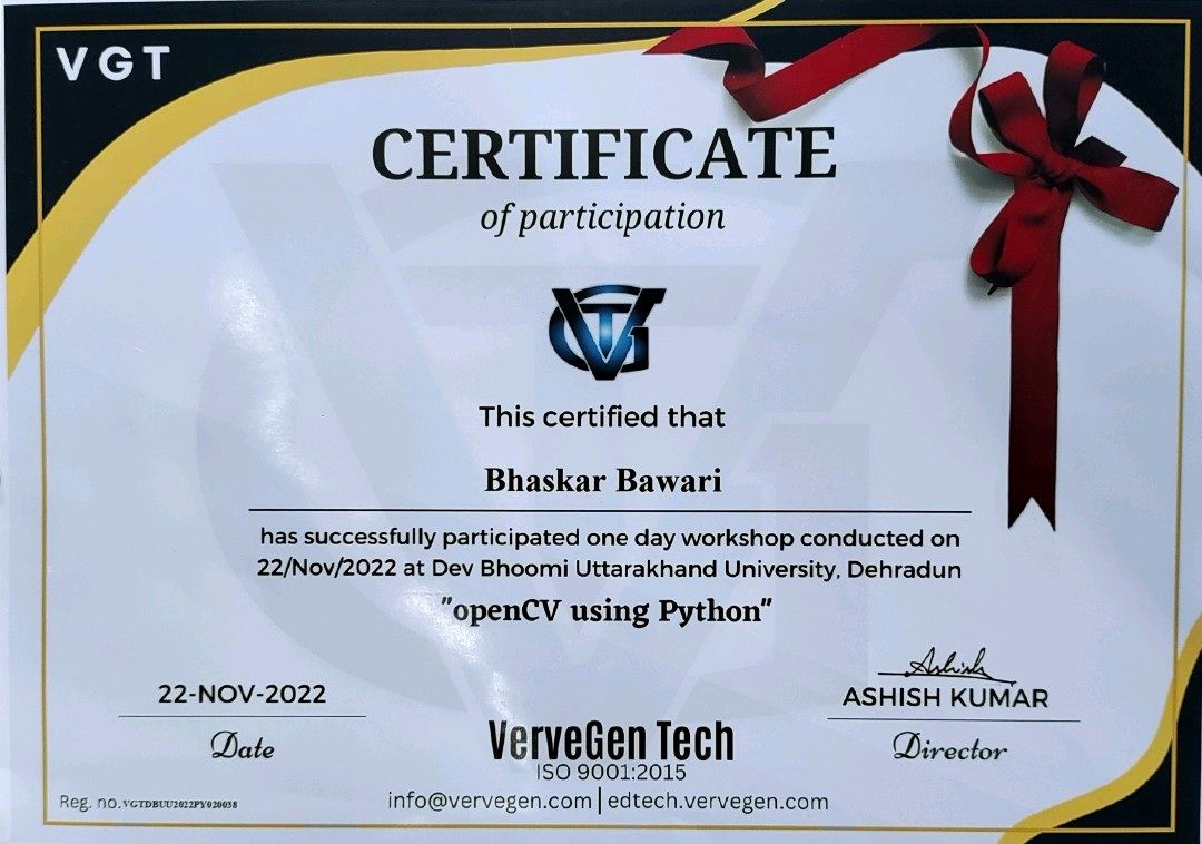 Bhaskar Bawari on LinkedIn: #opencv #pythonprogramming Bhaskar Bawari on LinkedIn: #opencv #pythonprogramming
