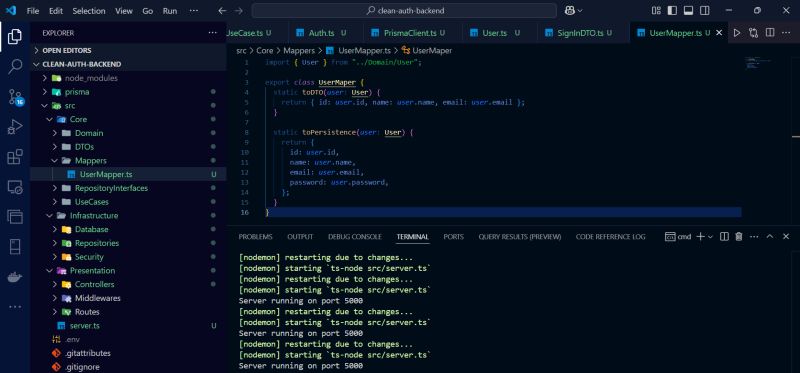 Prince Muchogo on LinkedIn: #nodejs #typescript #oop #cleanarchitecture ... Prince Muchogo on LinkedIn: #nodejs #typescript #oop #cleanarchitecture ...