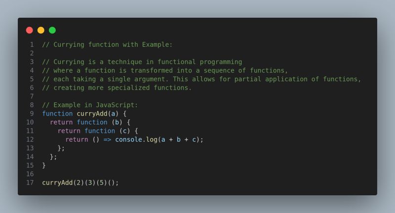 #currying #function #javascript | Ashish M. #currying #function #javascript | Ashish M.