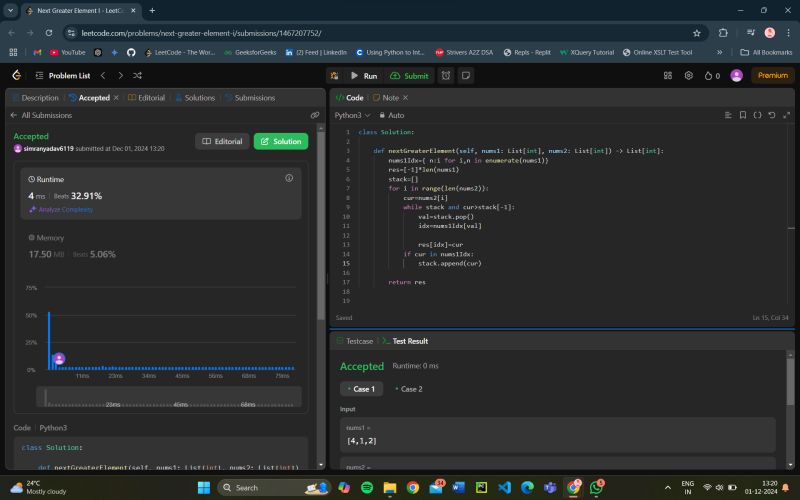 Simran Yadav on LinkedIn: #100daysofcode #python #leetcode # ... Simran Yadav on LinkedIn: #100daysofcode #python #leetcode # ...