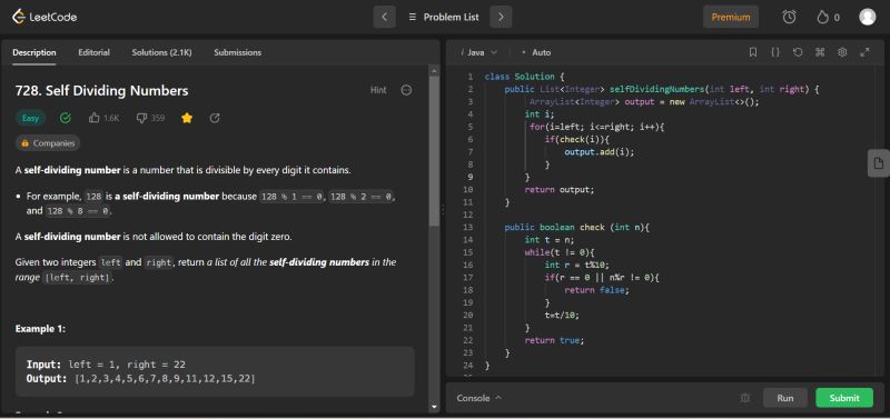 Akriti Chandra on LinkedIn: #java #100daysofcodechallenge #leetcode # ... Akriti Chandra on LinkedIn: #java #100daysofcodechallenge #leetcode # ...