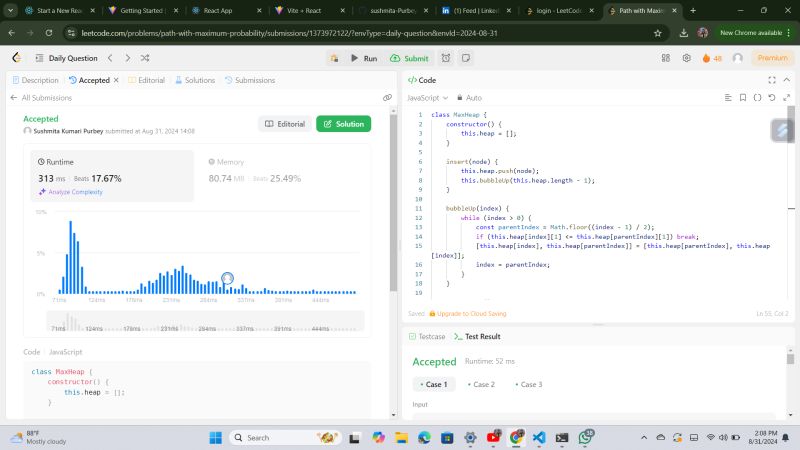 Sushmita Purbey on LinkedIn: #leetcode #100daysofcode #codingjourney # ... Sushmita Purbey on LinkedIn: #leetcode #100daysofcode #codingjourney # ...