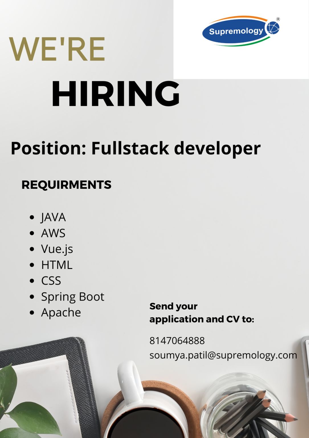 Soumya Patil on LinkedIn: #java #aws #vue #html #css #springboot #apache Soumya Patil on LinkedIn: #java #aws #vue #html #css #springboot #apache