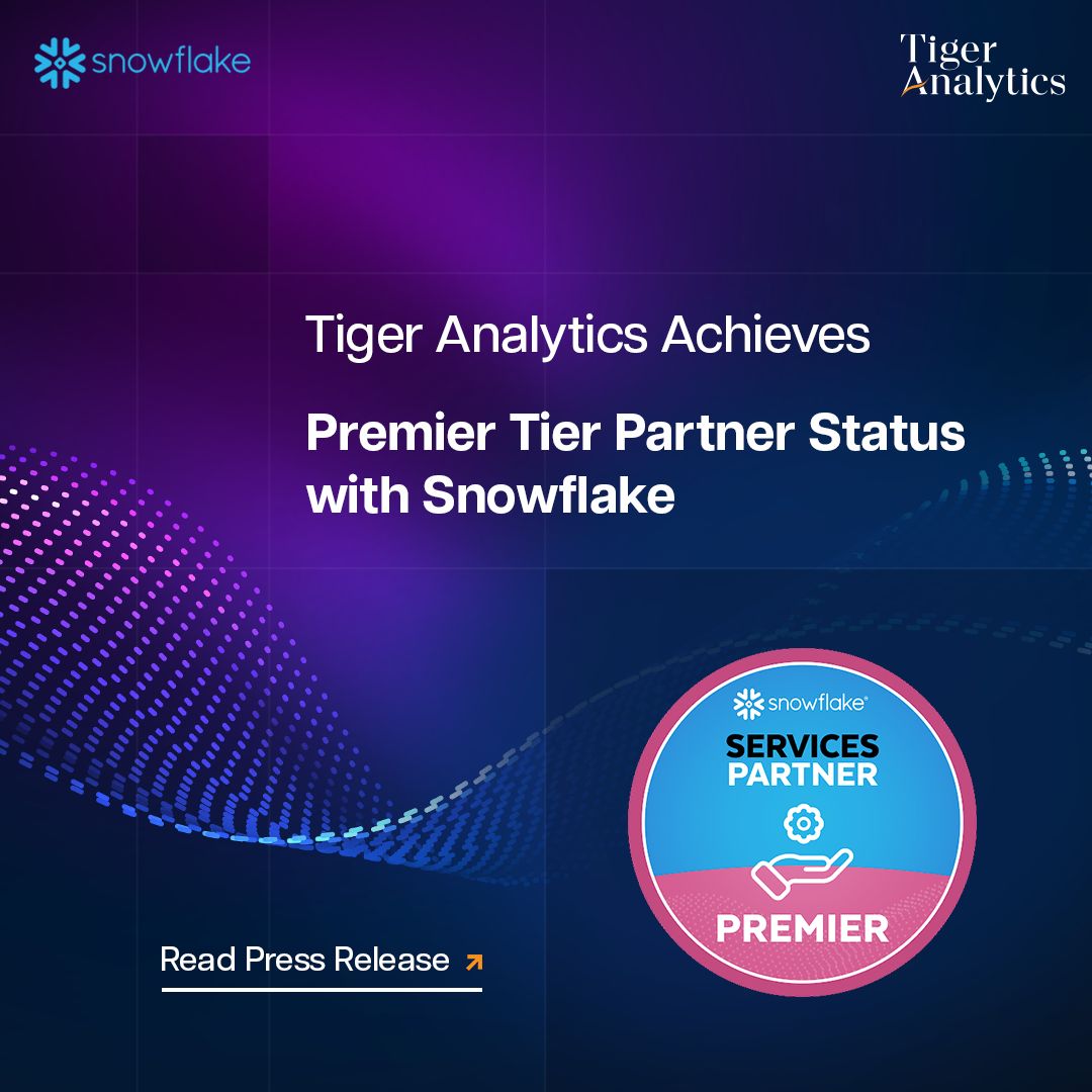 Tiger Analytics on LinkedIn: Tiger Analytics Achieves Premier Tier ... Tiger Analytics on LinkedIn: Tiger Analytics Achieves Premier Tier ...