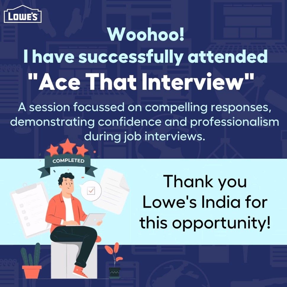 Archita Kadambiya on LinkedIn: #interview #lowesindia #loweslife # ... Archita Kadambiya on LinkedIn: #interview #lowesindia #loweslife # ...