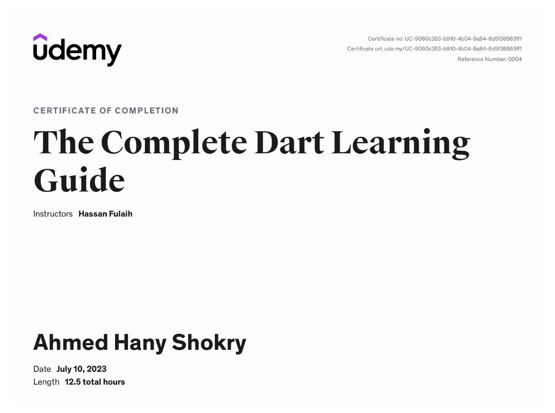Ahmed Hany on LinkedIn: #dart #mobileappdevelopment #dartprogramming # ... Ahmed Hany on LinkedIn: #dart #mobileappdevelopment #dartprogramming # ...