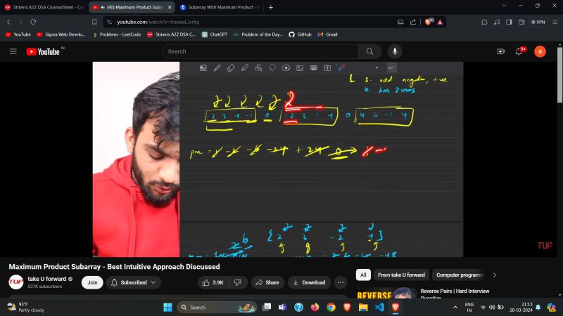 Day 15 of #100DaysOfDSA: Solving Arrays | Ashmitsingh Mala posted on ... Day 15 of #100DaysOfDSA: Solving Arrays | Ashmitsingh Mala posted on ...