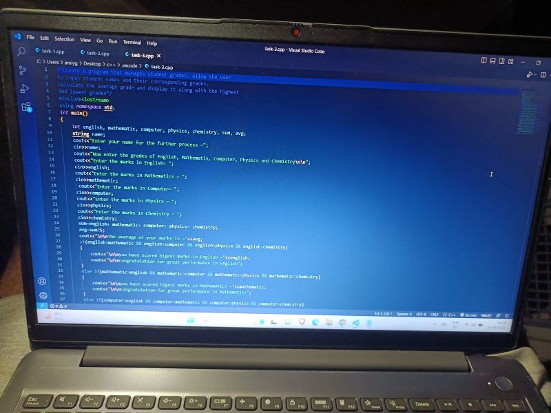 Amiya krishna Gupta on LinkedIn: #cplusplus #codesoftinternship # ... Amiya krishna Gupta on LinkedIn: #cplusplus #codesoftinternship # ...