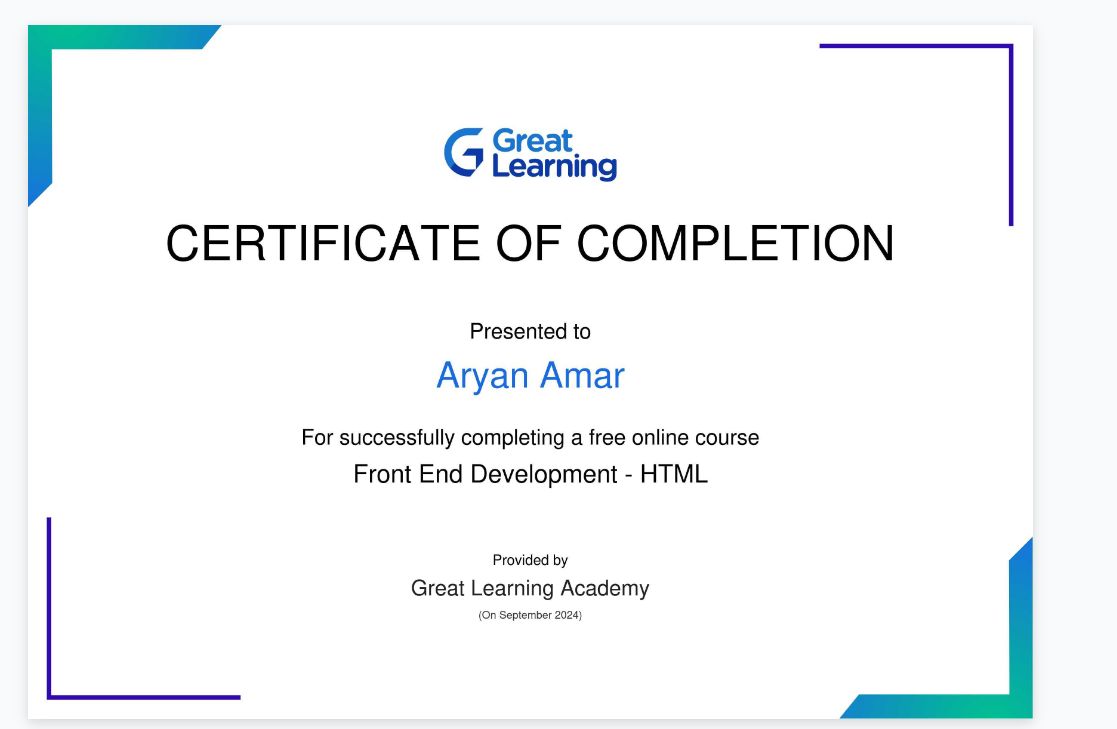 Aryan Amar on LinkedIn: #html #frontenddevelopment #webdevelopment # ... Aryan Amar on LinkedIn: #html #frontenddevelopment #webdevelopment # ...