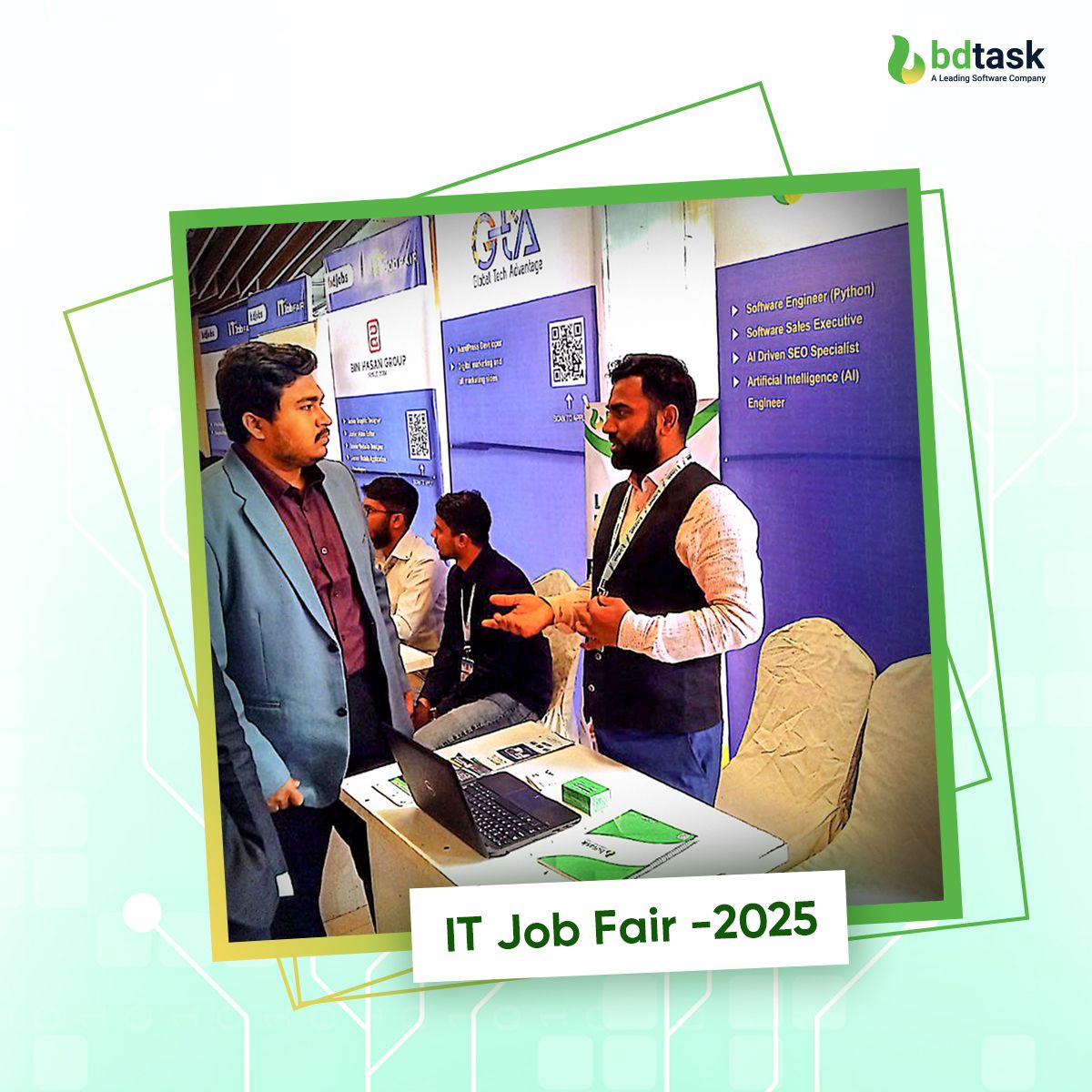 Bdtask on LinkedIn: #bdtask #itjobfair2025 #liveupdate #techcareers # ... Bdtask on LinkedIn: #bdtask #itjobfair2025 #liveupdate #techcareers # ...