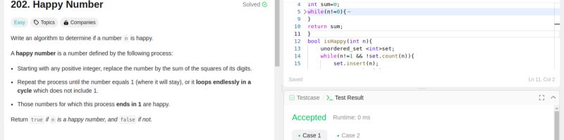 Komalidevi Surada on LinkedIn: #codingchallenge #happynumber # ... Komalidevi Surada on LinkedIn: #codingchallenge #happynumber # ...