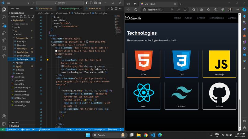 DEBASMITA SAHOO on LinkedIn: #portfoliowebsite #reactjs #webdevelopment ... DEBASMITA SAHOO on LinkedIn: #portfoliowebsite #reactjs #webdevelopment ...