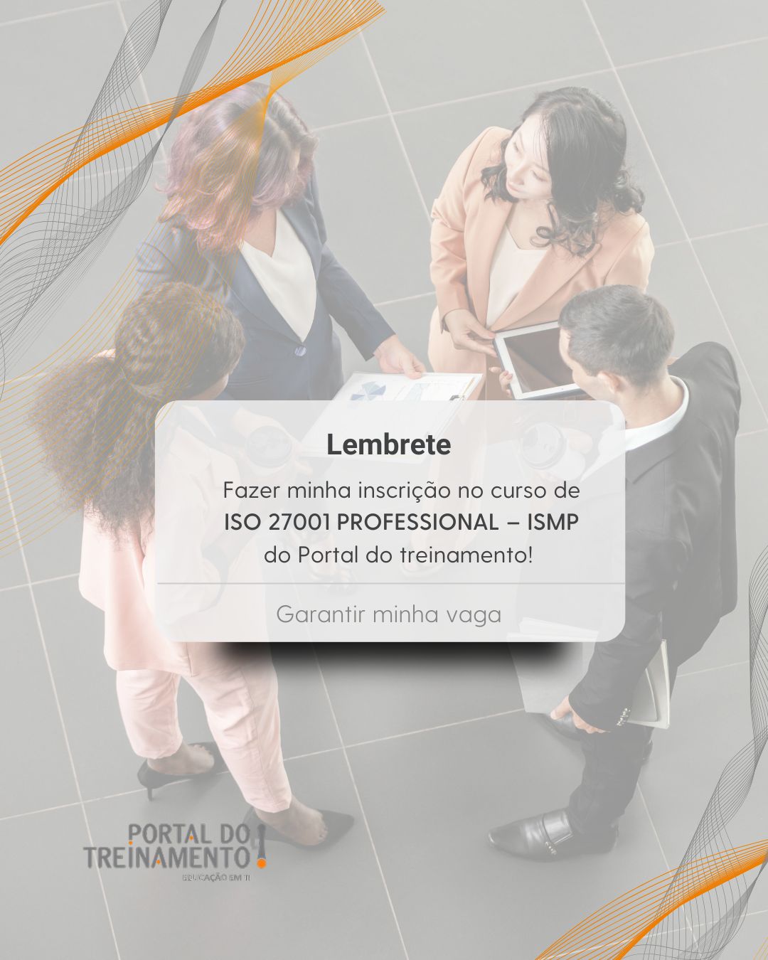 Portal do Treinamento no LinkedIn: ISO 27001 Professional – ISMP ... Portal do Treinamento no LinkedIn: ISO 27001 Professional – ISMP ...