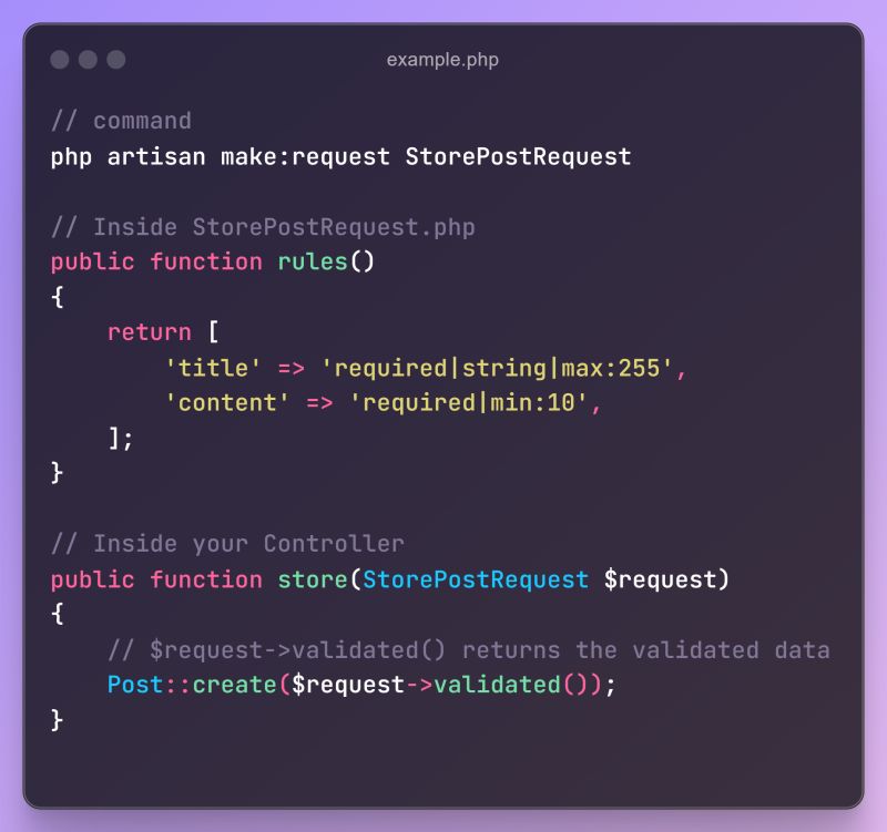 Muhammad Danish on LinkedIn: #laravel_tip #laravel #php #cleancode # ... Muhammad Danish on LinkedIn: #laravel_tip #laravel #php #cleancode # ...