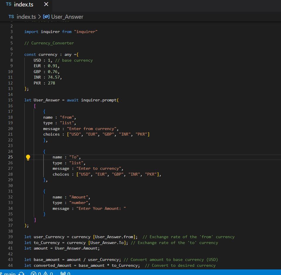 #javascript #typescript #cli #currencyconverter #developer #tech ... #javascript #typescript #cli #currencyconverter #developer #tech ...