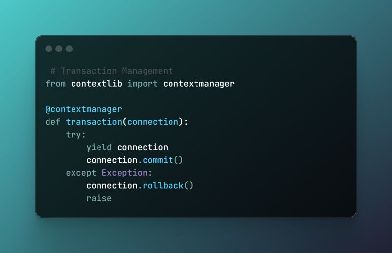 Omar Mohammed on LinkedIn: #python #contextmanagers #coding # ... Omar Mohammed on LinkedIn: #python #contextmanagers #coding # ...
