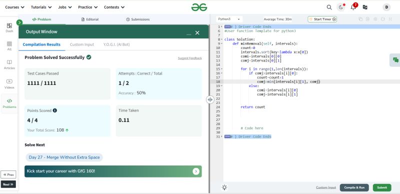 #dsa #codingchallenge #programming #problemsolving #geekstreak2024 ... #dsa #codingchallenge #programming #problemsolving #geekstreak2024 ...