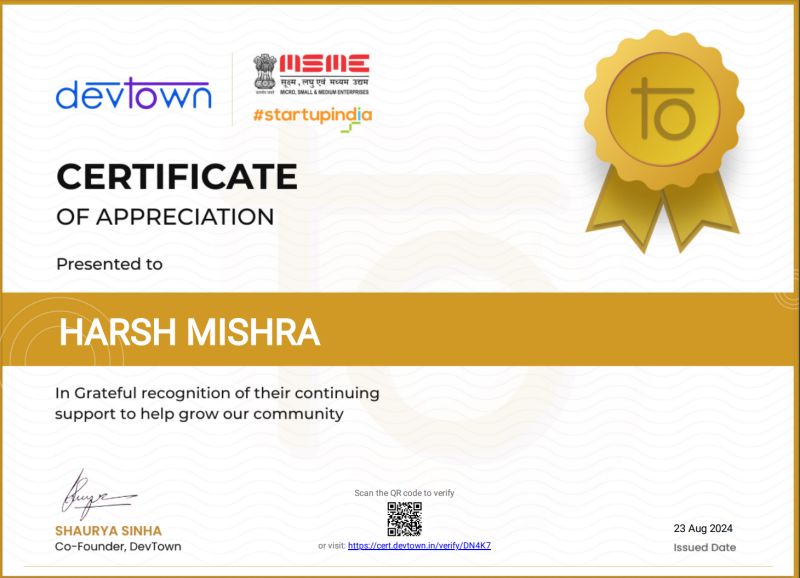 Harsh Mishra on LinkedIn: #learningjourney #dsa #c #certificate # ... Harsh Mishra on LinkedIn: #learningjourney #dsa #c #certificate # ...