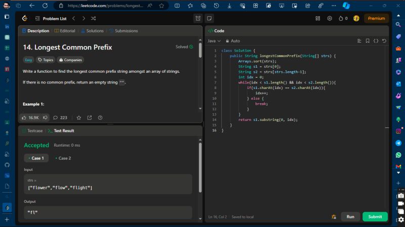 Chhaviram kushwah on LinkedIn: #leetcodechallenge #codingjourney # ... Chhaviram kushwah on LinkedIn: #leetcodechallenge #codingjourney # ...