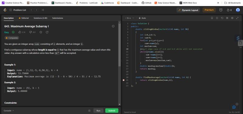 Arjun Singh on LinkedIn: #leetcodechallenge #sliding #leetcodestreak # ... Arjun Singh on LinkedIn: #leetcodechallenge #sliding #leetcodestreak # ...