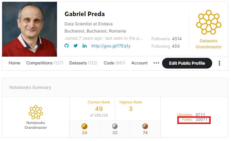 Gabriel Preda on LinkedIn: #kaggle #notebooks #forks #ml #dataanalytics ... Gabriel Preda on LinkedIn: #kaggle #notebooks #forks #ml #dataanalytics ...