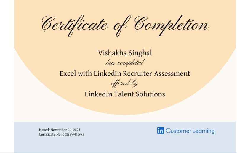Vishakha Singhal on LinkedIn: #linkedinrecruiter # ... Vishakha Singhal on LinkedIn: #linkedinrecruiter # ...