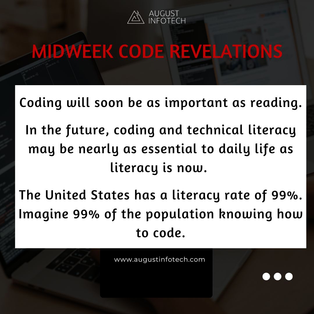 August Infotech on LinkedIn: #coding #literacy #future #technology August Infotech on LinkedIn: #coding #literacy #future #technology
