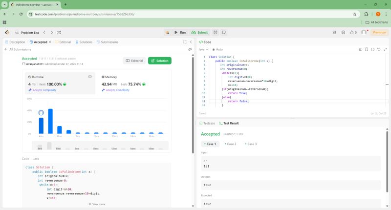 #codingjourney #java #leetcodechallenge | Niranjana T #codingjourney #java #leetcodechallenge | Niranjana T