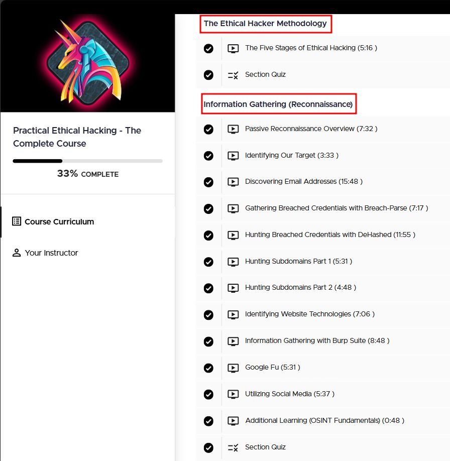Completed Ethical Hacker module by TCM Security | Bipana Paneru posted ... Completed Ethical Hacker module by TCM Security | Bipana Paneru posted ...
