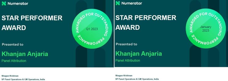 Khanjan Anjaria on LinkedIn: #awards #awards2023 | 71 comments Khanjan Anjaria on LinkedIn: #awards #awards2023 | 71 comments