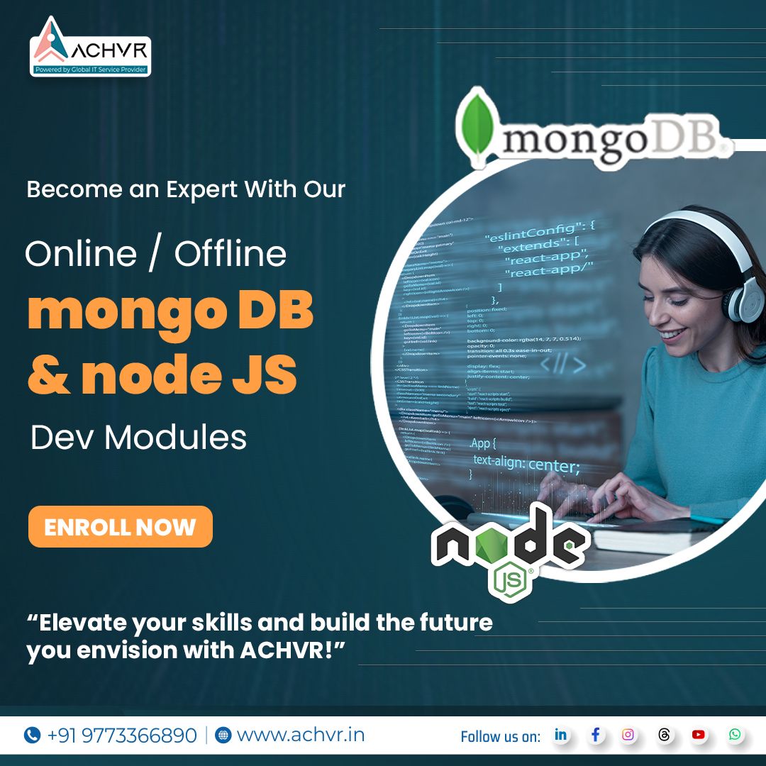 Learn MongoDB and Node.js from ACHVR | Achvr Arena posted on the topic ... Learn MongoDB and Node.js from ACHVR | Achvr Arena posted on the topic ...