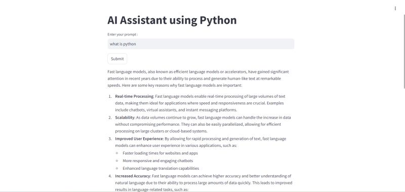 nikhil saxena on LinkedIn: #ai #python #streamlit #groq nikhil saxena on LinkedIn: #ai #python #streamlit #groq