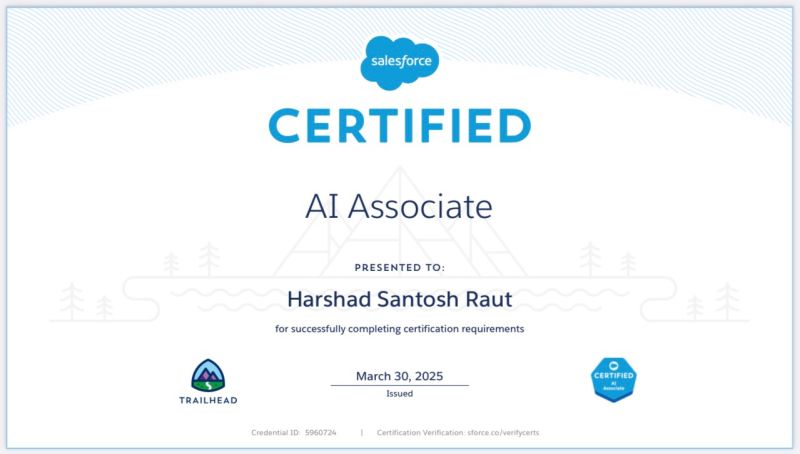 I’m thrilled to share that I’ve successfully completed the AI Associate ... I’m thrilled to share that I’ve successfully completed the AI Associate ...