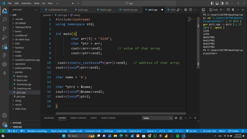 Ashish Kirar on LinkedIn: #day #75days #dsa #cpp #pointers ... Ashish Kirar on LinkedIn: #day #75days #dsa #cpp #pointers ...