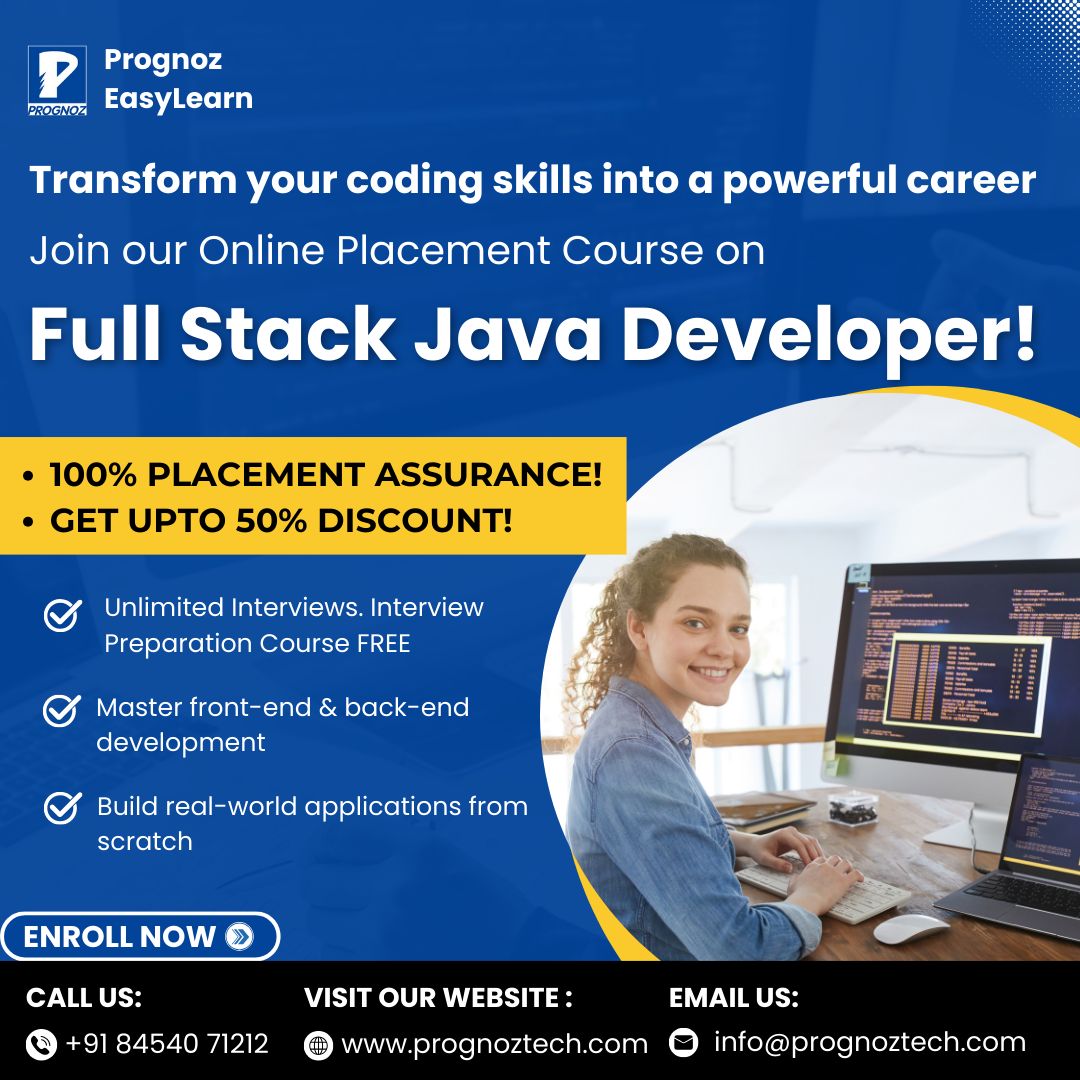 Prognoz Technologies Pvt. Ltd. on LinkedIn: #fullstackdeveloper # ... Prognoz Technologies Pvt. Ltd. on LinkedIn: #fullstackdeveloper # ...