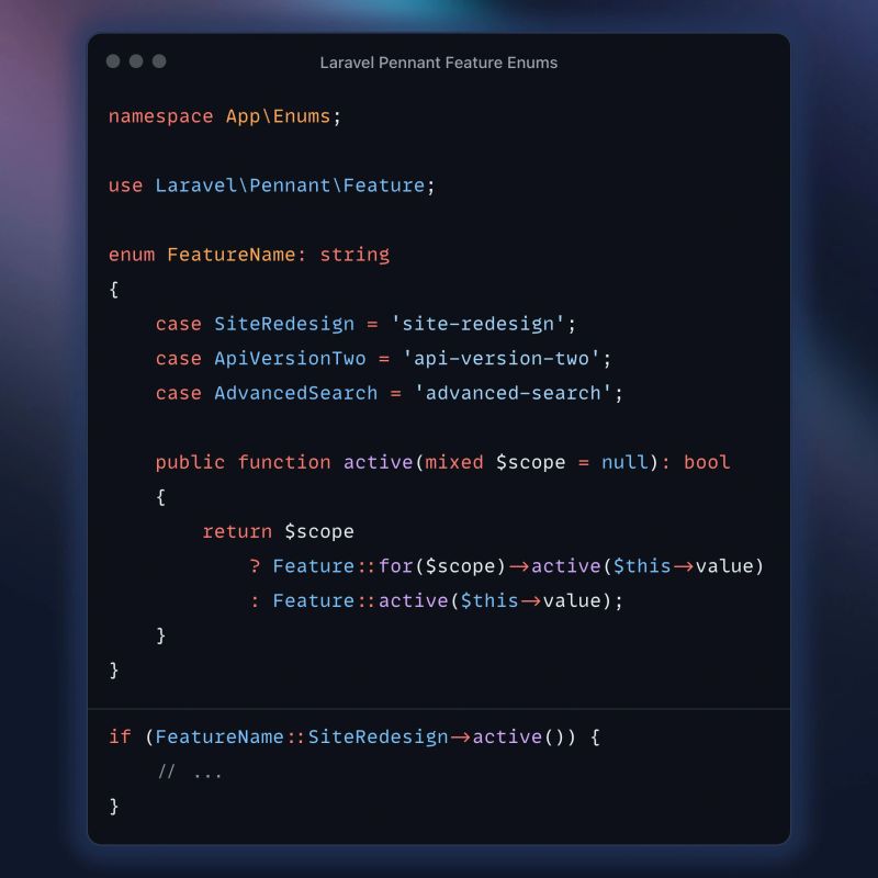 Amit Gupta on LinkedIn: #laravel #php #enums #laravelpennant # ... Amit Gupta on LinkedIn: #laravel #php #enums #laravelpennant # ...