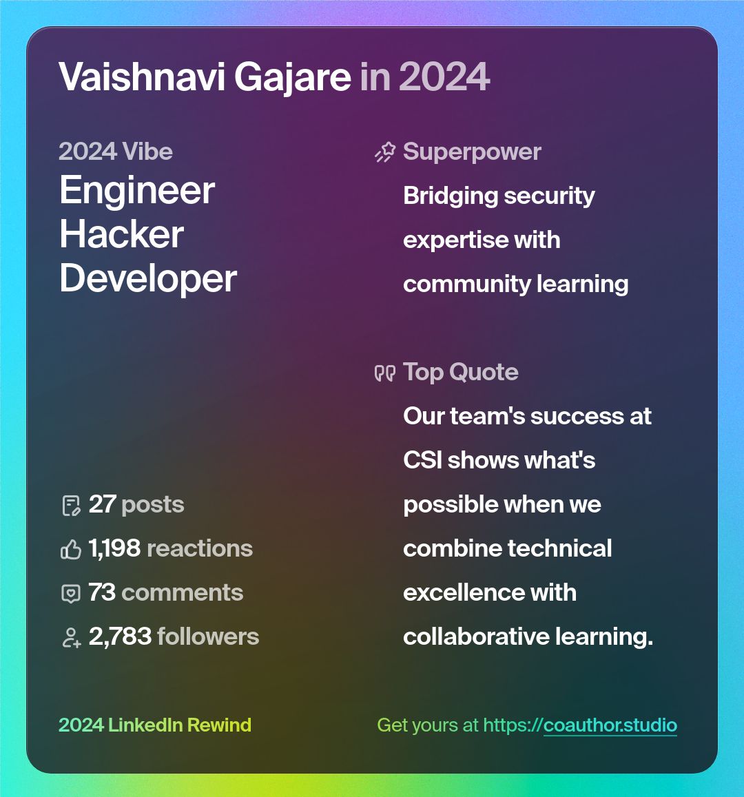 Vaishnavi Gajare on LinkedIn: #cybersecurity #dsa # ... Vaishnavi Gajare on LinkedIn: #cybersecurity #dsa # ...